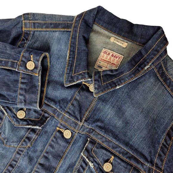 Old Navy | Jackets & Coats | Old Navy Womens Denim Jean Trucker Jacket ...